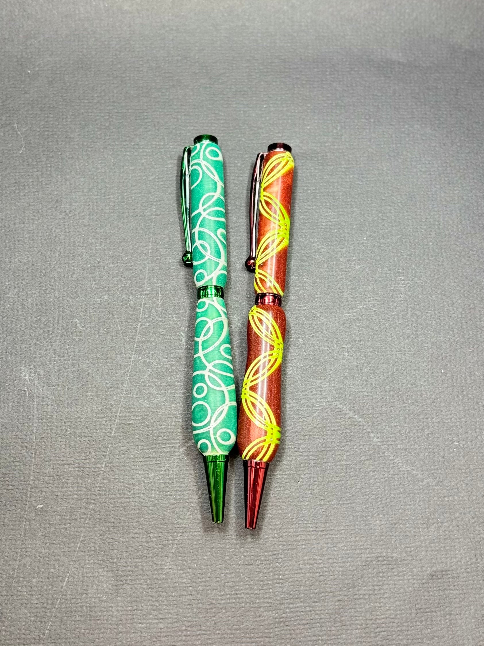 3d Printed Pens | Tree Carcass Tweaking